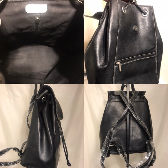 Esprit | Bags | Esprit Drawstring Leather Backpack | Poshmark